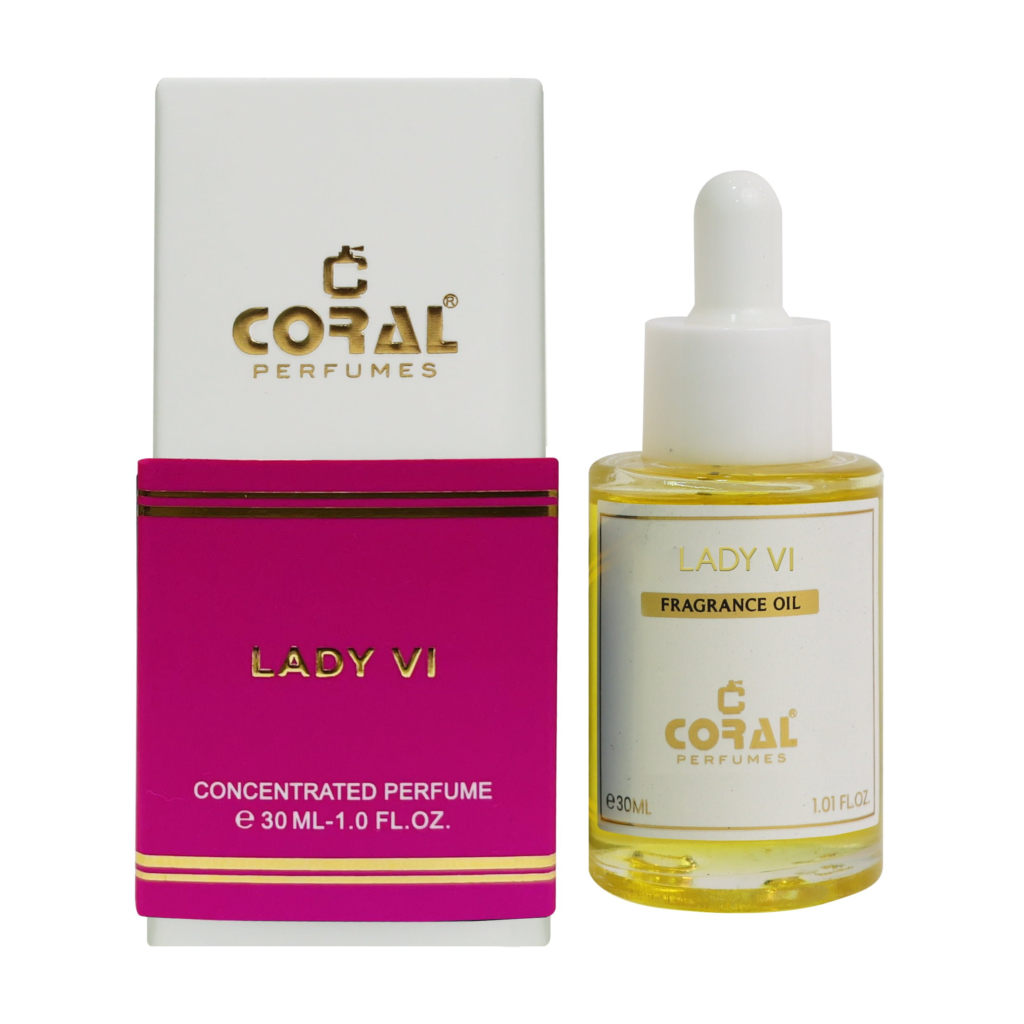 LADY VI CONCENTRATED PERFUME 30 ML – CORAL – Coral Perfumes UK